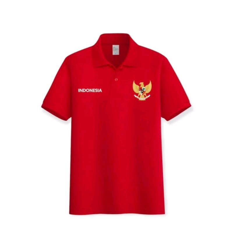 Men's Collar T-shirt | Polo shirt | Garuda Indonesia logo distro polo ...