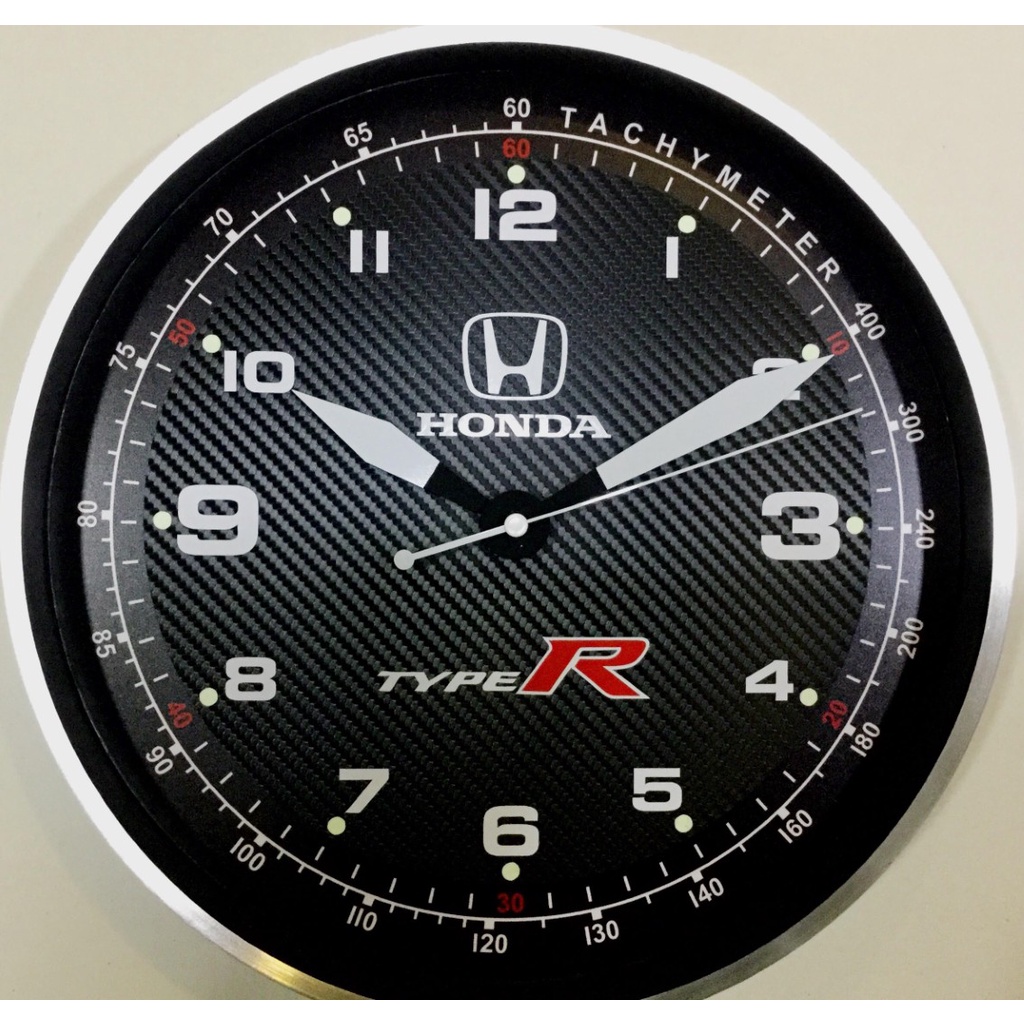 Honda Wall Clock - Type R Mugen Civic Home Decor Analog Clock | Shopee ...