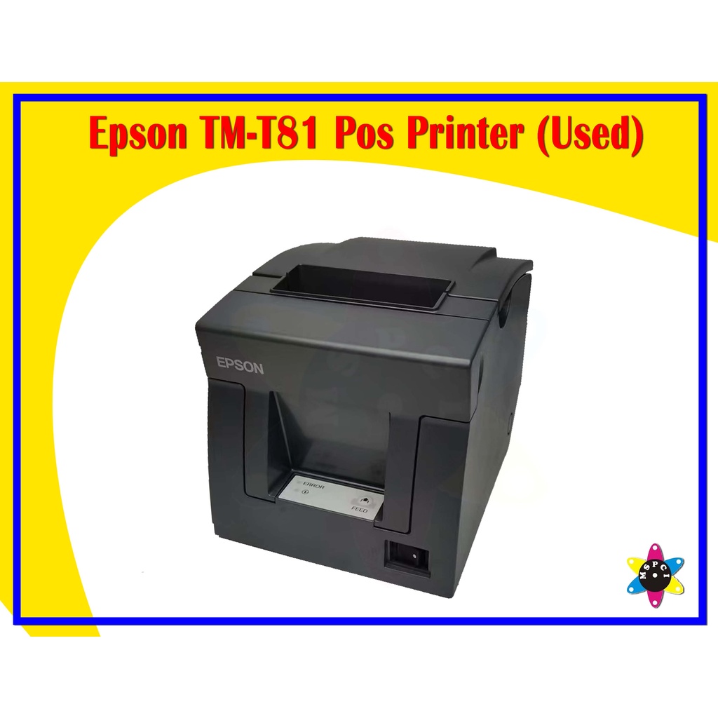 Epson TM-T81 Pos Printer (Used) | Shopee Philippines