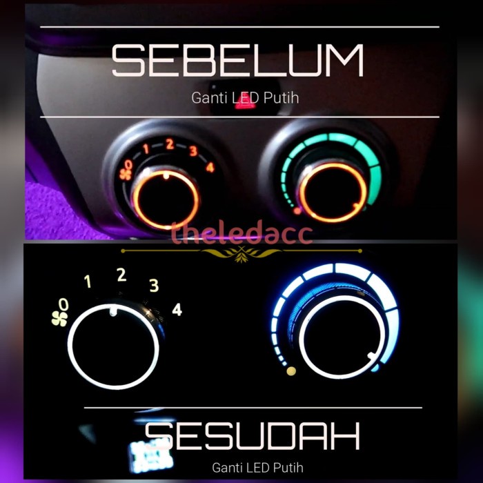 Ac AVANZA XENIA OLD NEW PANEL LED Indicator Lights | Shopee Philippines