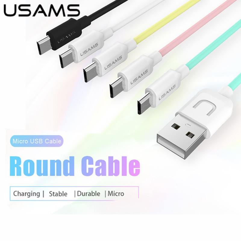 Usams 2A Usb Ip Type C Micro Colorful Mobile Phone Cable For 1M ...