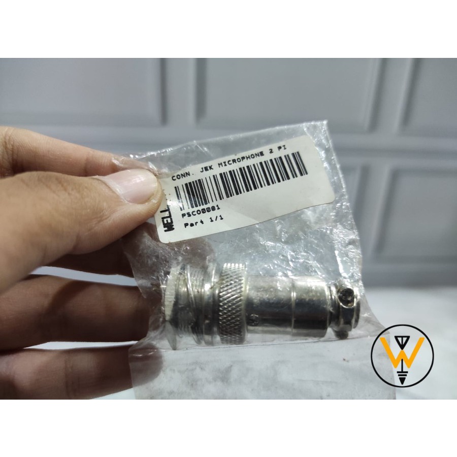 Conn CONNECTOR/CONNECTOR. 2 PIN MICROPHONE JEK | Shopee Philippines