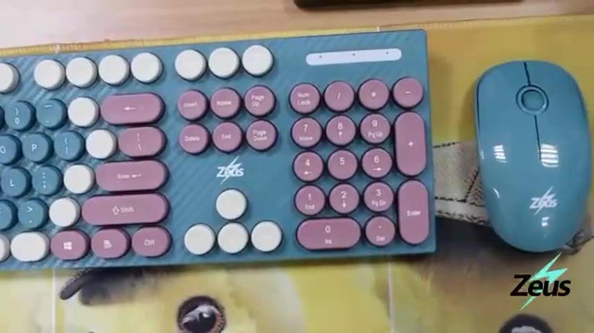 Centrix. Zeus Wireless Keyboard Mouse Set Gaming Keyboard Set Punk ...