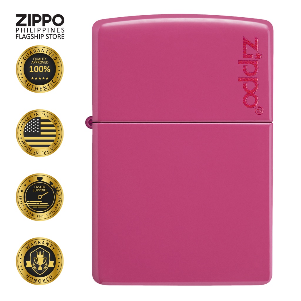 Zippo Windproof Lighter Classic Frequency Matte Zippo Logo | Shopee Philippines