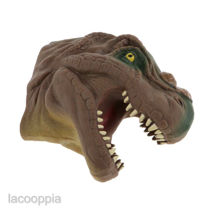 Tyrannosaurus Dino Head Dinosaur Action Figure Hand Puppet Toy | Shopee ...
