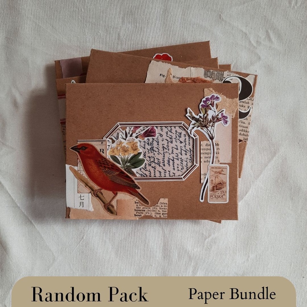 (RJK) Journal STUFF Random Journal Kit 2 Vintage Journal Ephemera ...