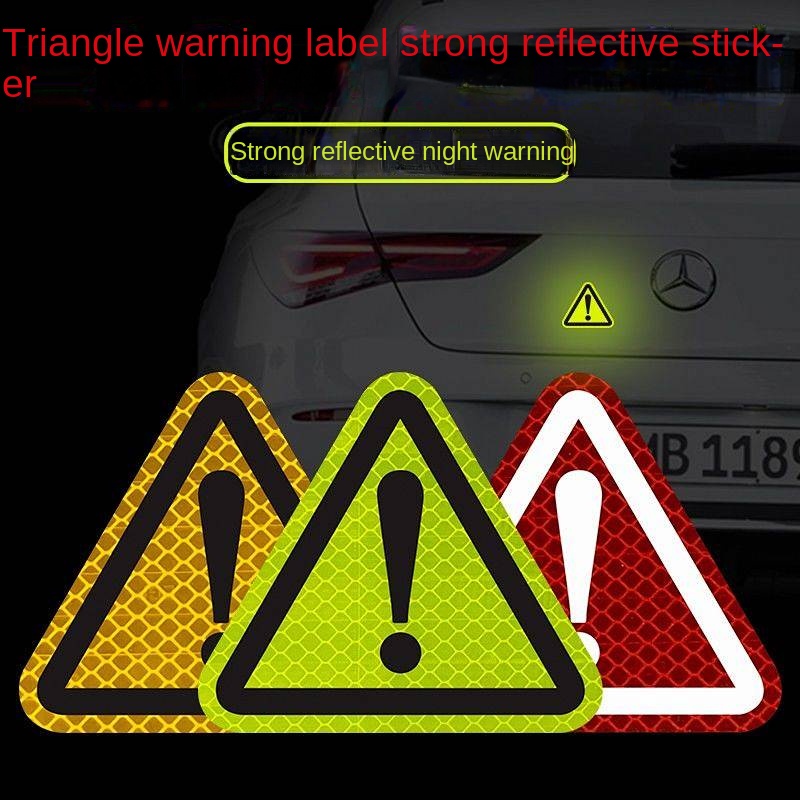 Reflective Car Sticker Bumper Stickers Electric Motorcycle Side Box ...