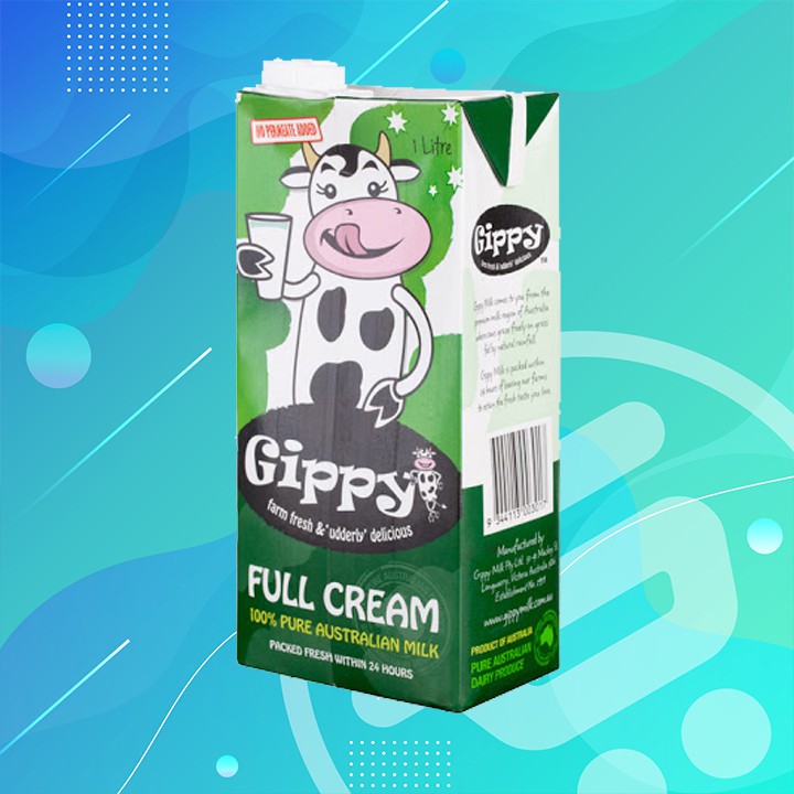 Gippy Full Cream Milk 1 Case (12Liters per case) | Shopee Philippines