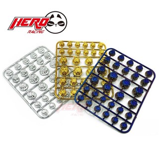 Bolt Cap Screw Nut 30pcs Universal Made in Thailand Flower Type (M6 ...