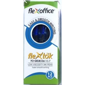 Flextok Ballpen 0.7 (smooth writing) | Shopee Philippines