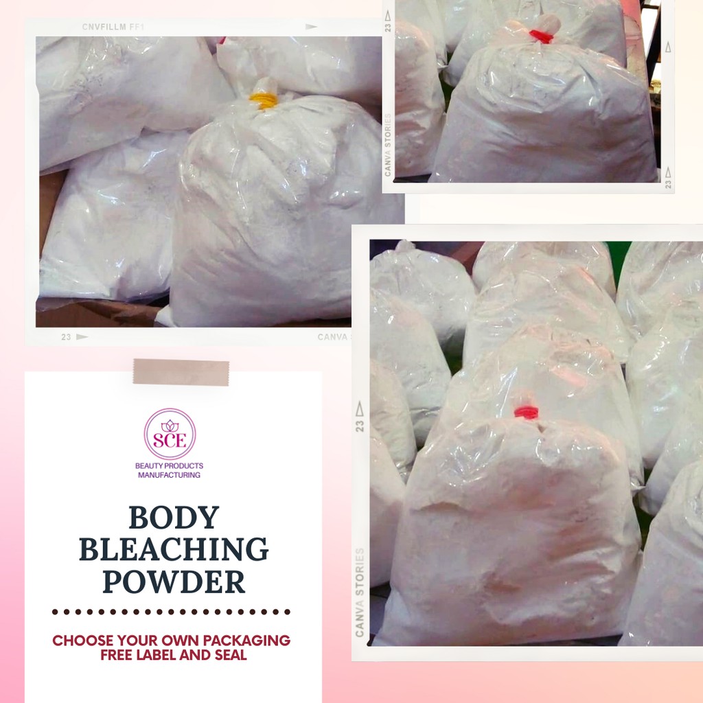 BODY BLEACHING POWDER - CREATE YOUR OWN BRAND / OPEN FOR REBRANDING ...