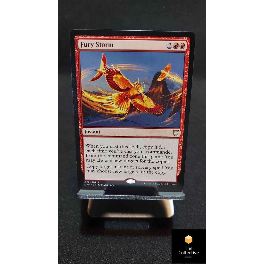 Magic the Gathering - MTG - Fury Storm - Commander 2018 | Shopee ...