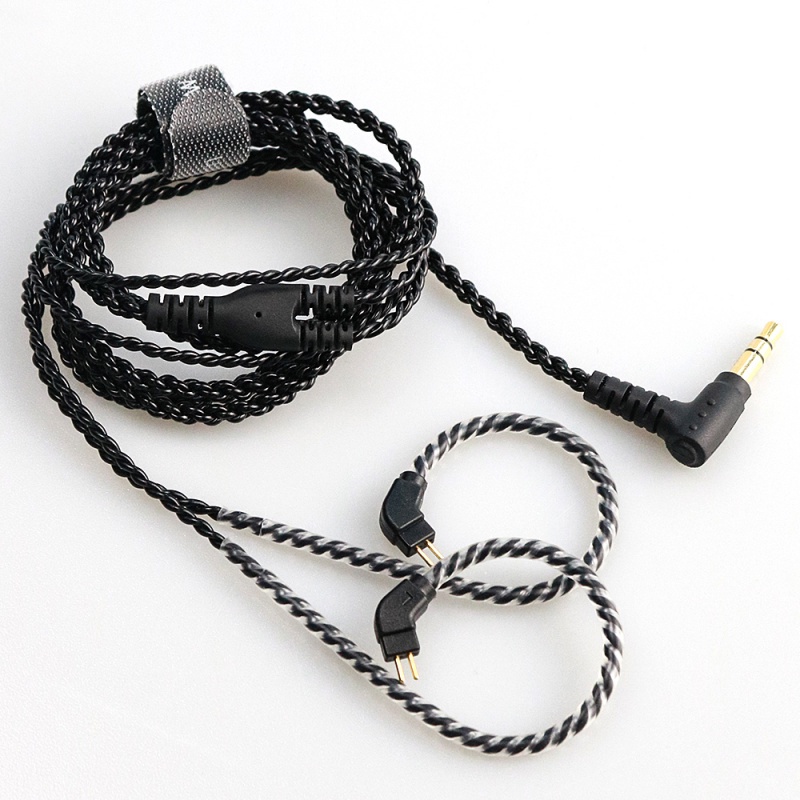 4 Cores OFC Earphone Cable 0.75\0.78mm PIN With MIC Wired Headphone ...