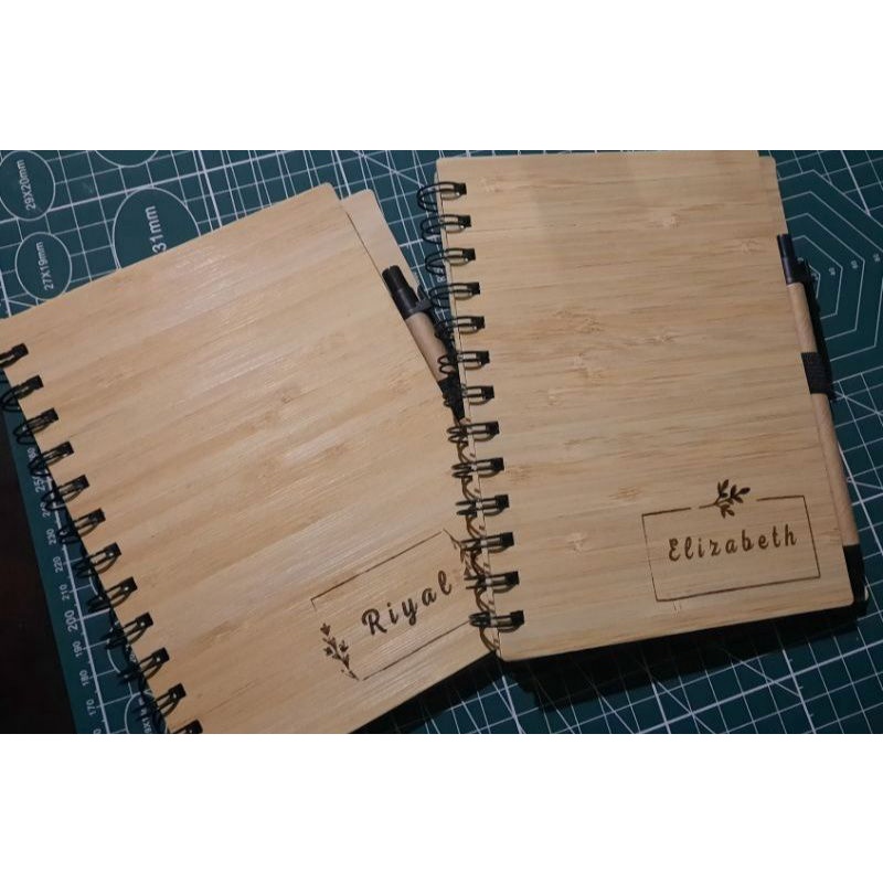 Personalized Notebook - Laser Engraved | Shopee Philippines