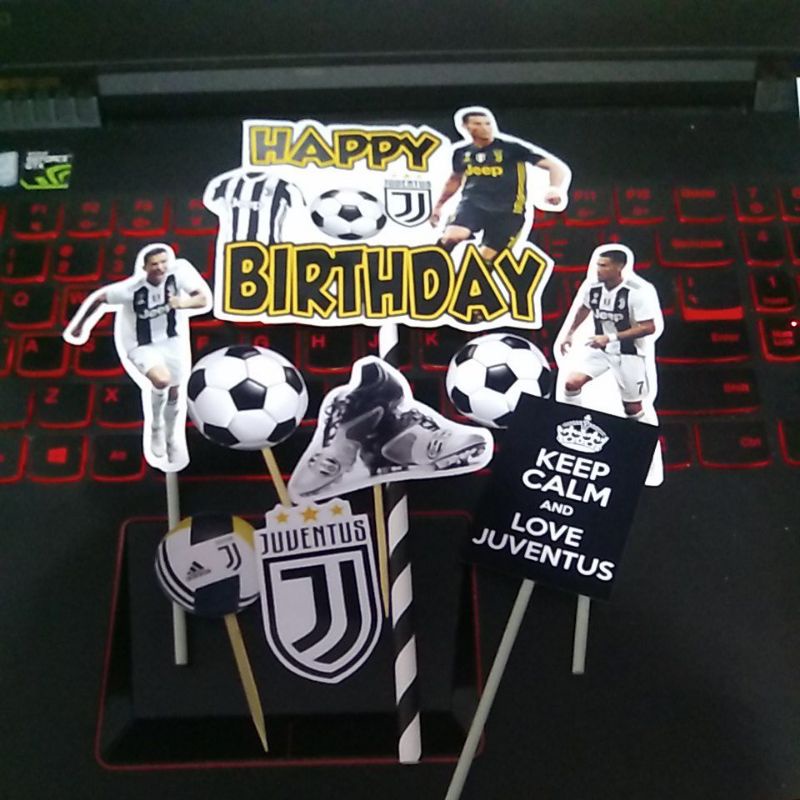 Christiano ronaldo juventus cake topper | Shopee Philippines