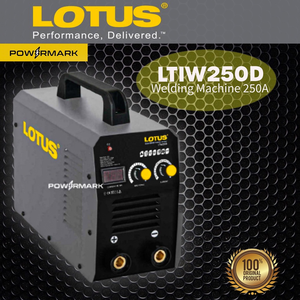 LOTUS LTIW250D Welding Machine 250A [POWERMARK | LWM] | Shopee Philippines