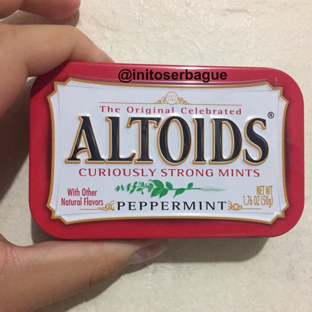 Altoids Red Color LEGENDARIS Perment Box With PEPPERMINT Taste Variants ...