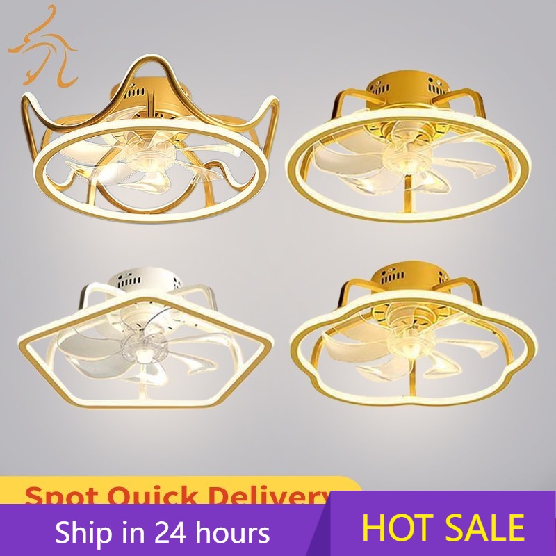 【Filipino Stock】Ceiling Fan With Light Bedroom Ceiling Fan Lamp Dining ...