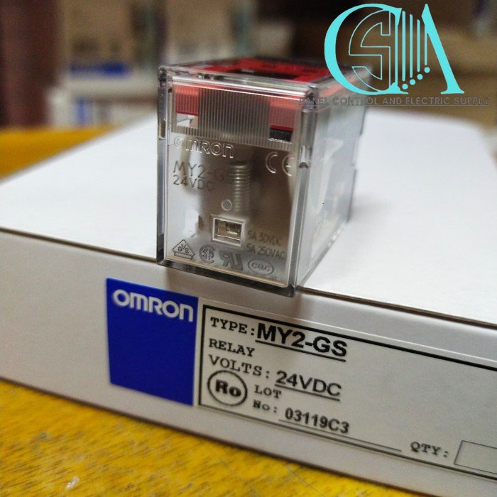 Relay MY2-GS 24VDC OMRON | Shopee Philippines