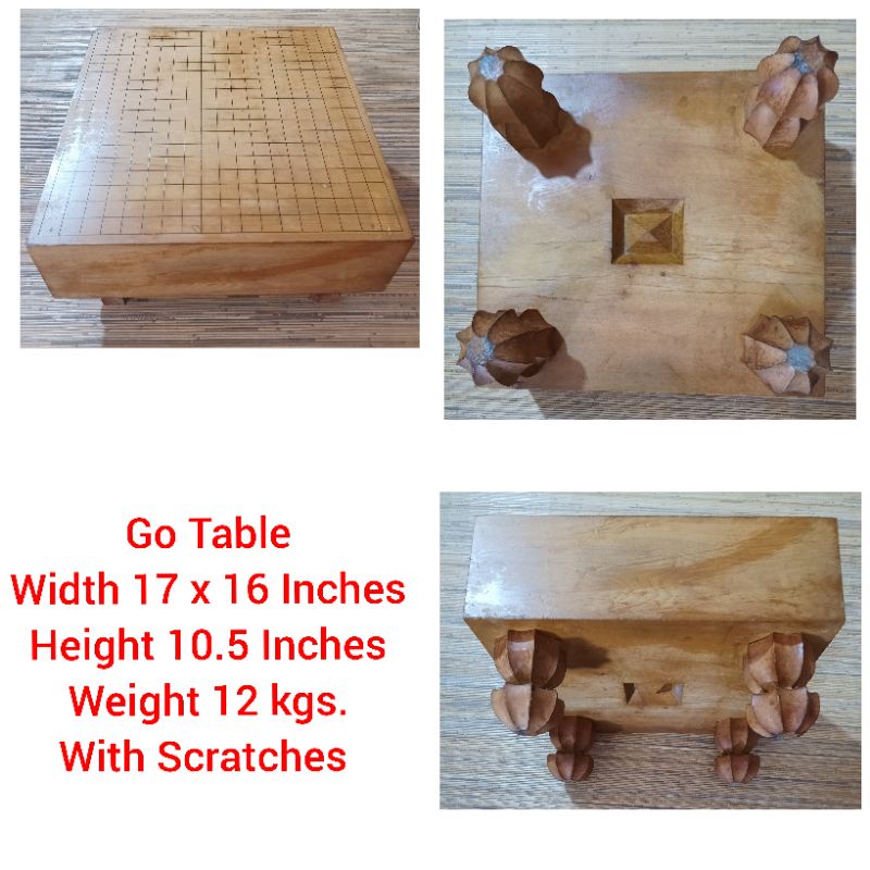 Go Tables and Shogi Tables Japan Surplus ( Solid Wood ) | Shopee ...