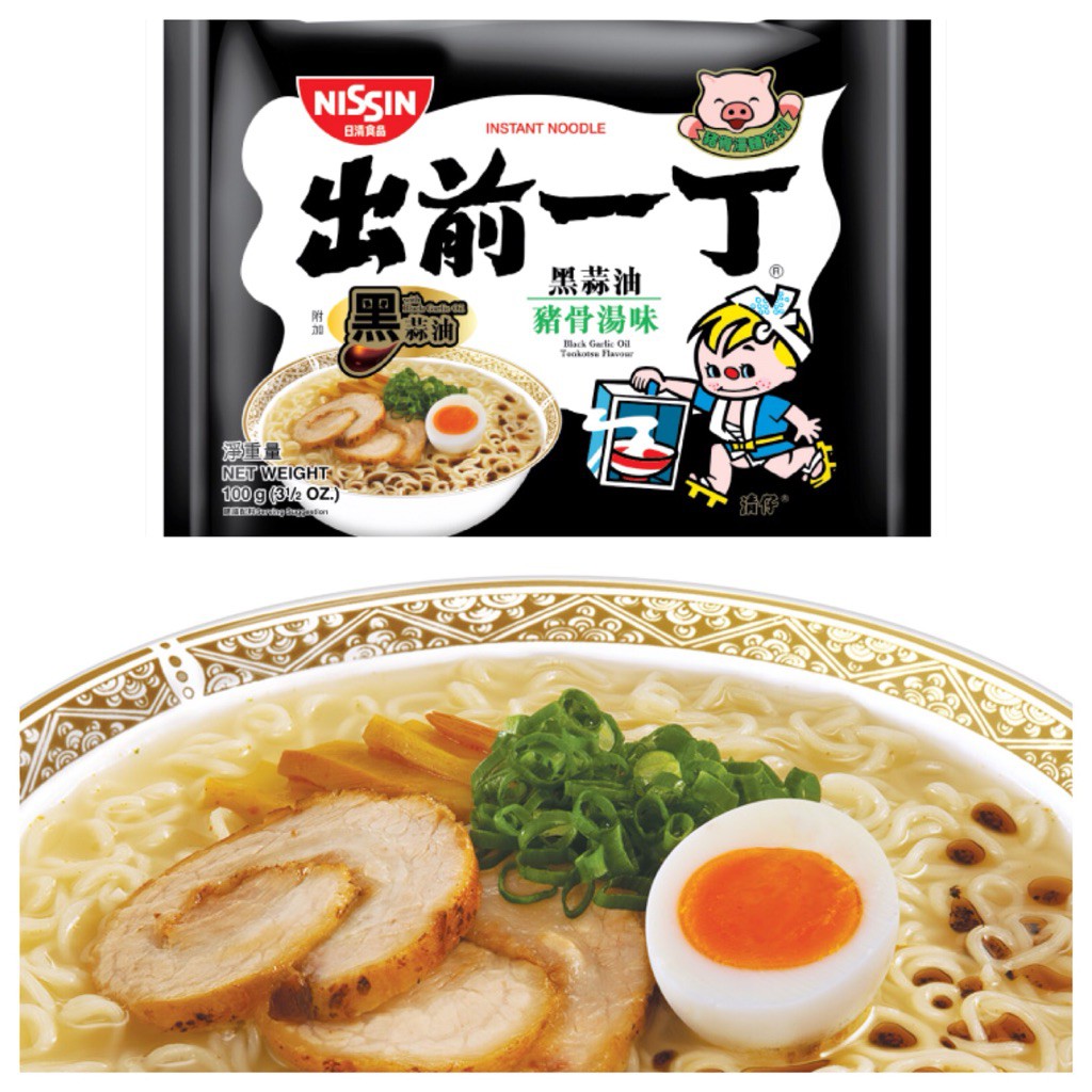 Nissin [Hong Kong] Damae Instant Noodles Tonkatsu Ramen 100g Noodle ...