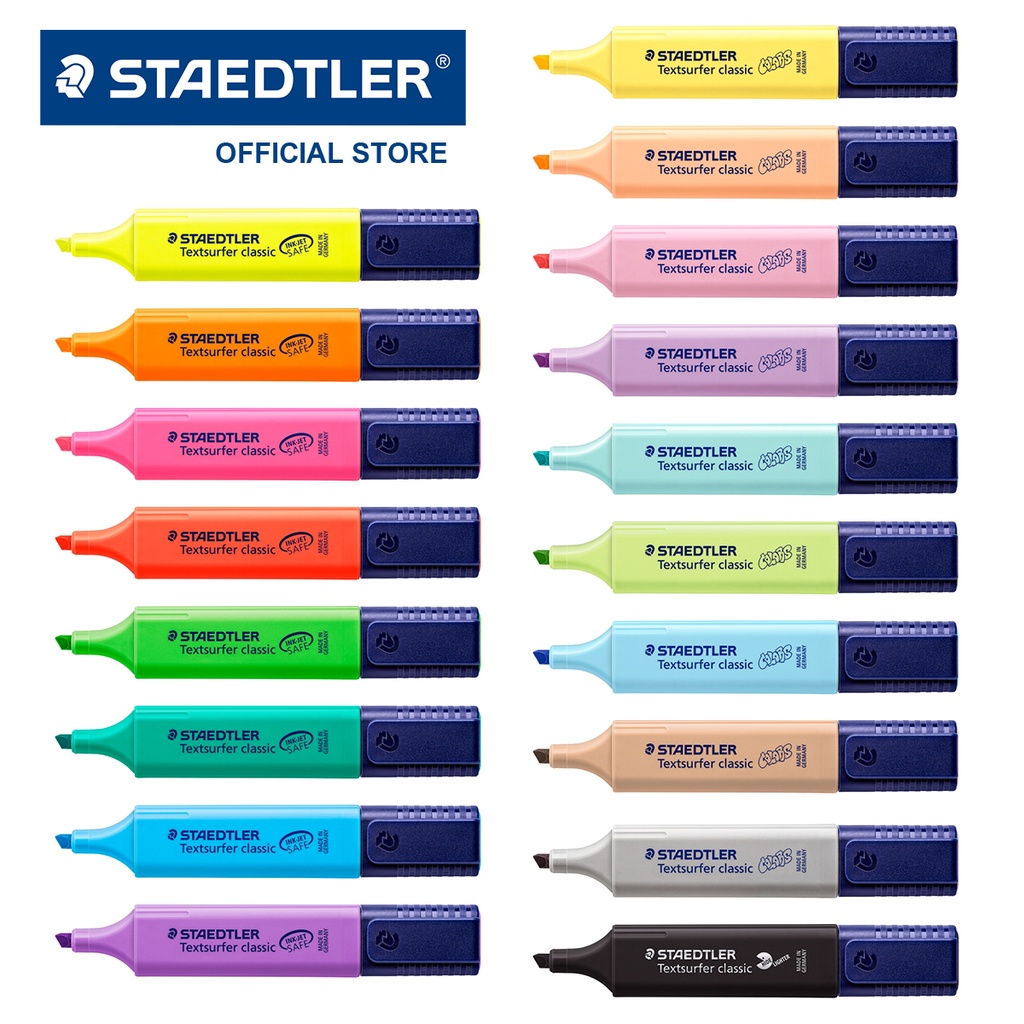Staedtler 364 Neon-Pastel Highlighter | Shopee Philippines