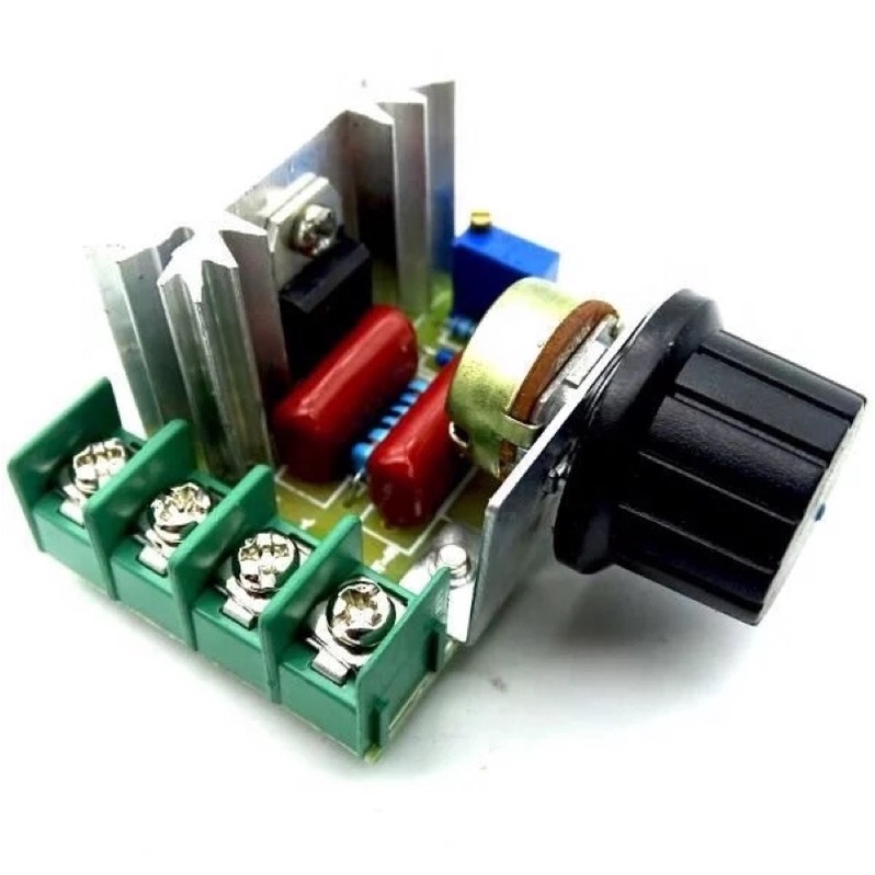2000w AC Dimer Speed Regulator AC Fan Dimmer 220V SCR voltage AC ...