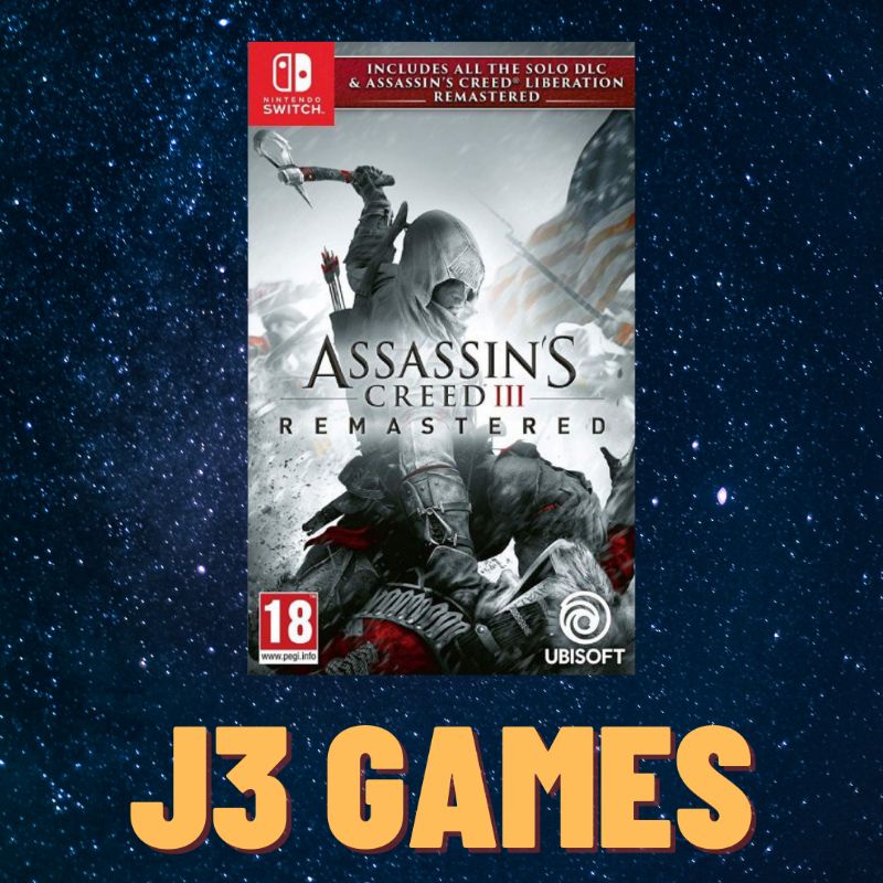 Nintendo Switch Assassins Creed 3 Remastered English Version Brand