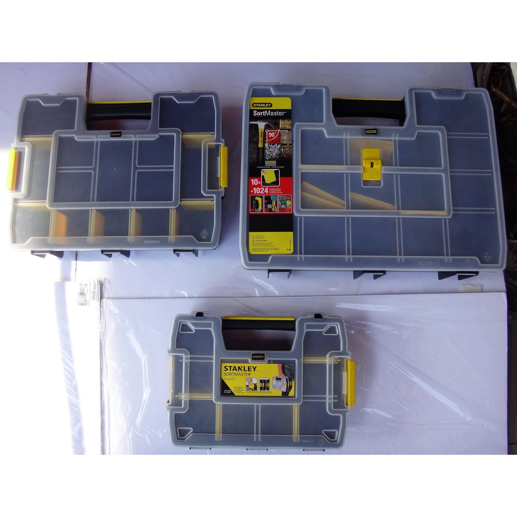 Stanley Sortmaster Organizer Boxes Stackable SML NewUSA | Shopee ...