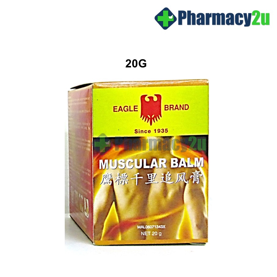 EAGLE BRAND BALSEM GOSOK / MUSCULAR BALM 40G/20G | Shopee Philippines