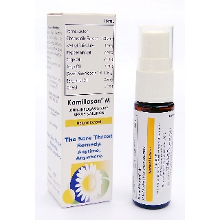 KAMILLOSAN Throat Spray Solution 15mL | Shopee Philippines