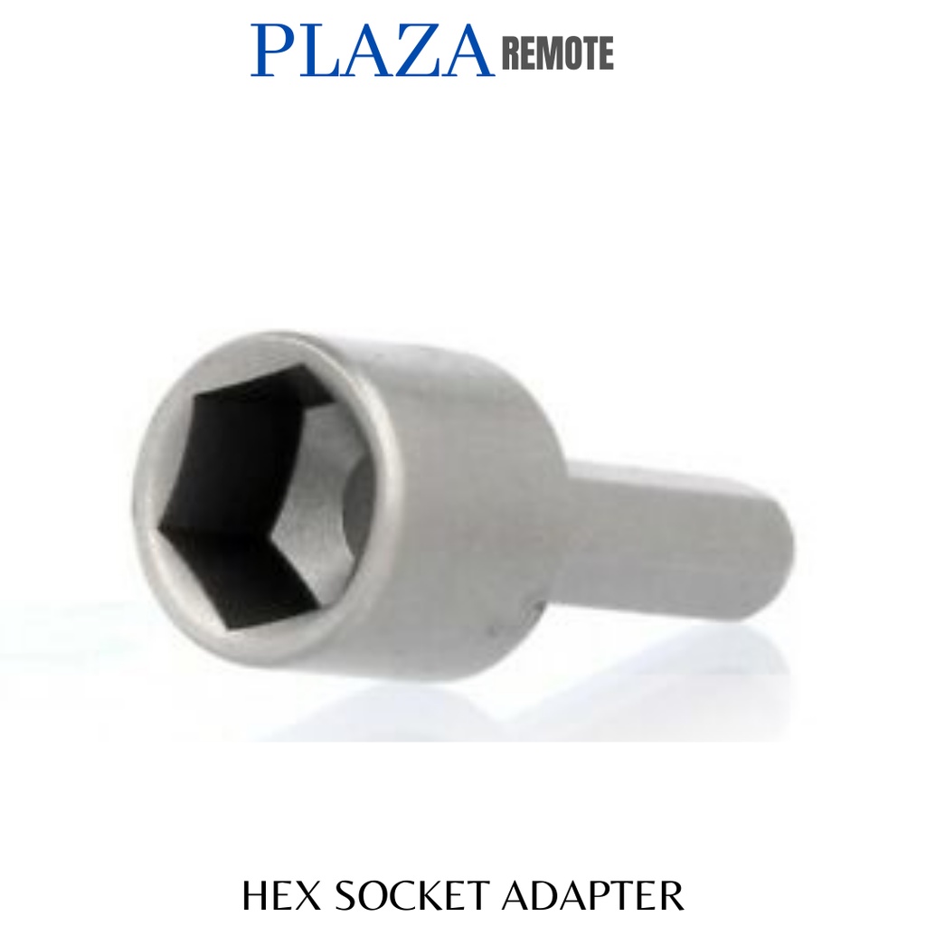 Hex SOCKET Connector ADAPTER Connection 1/4 (4CM) | Shopee Philippines