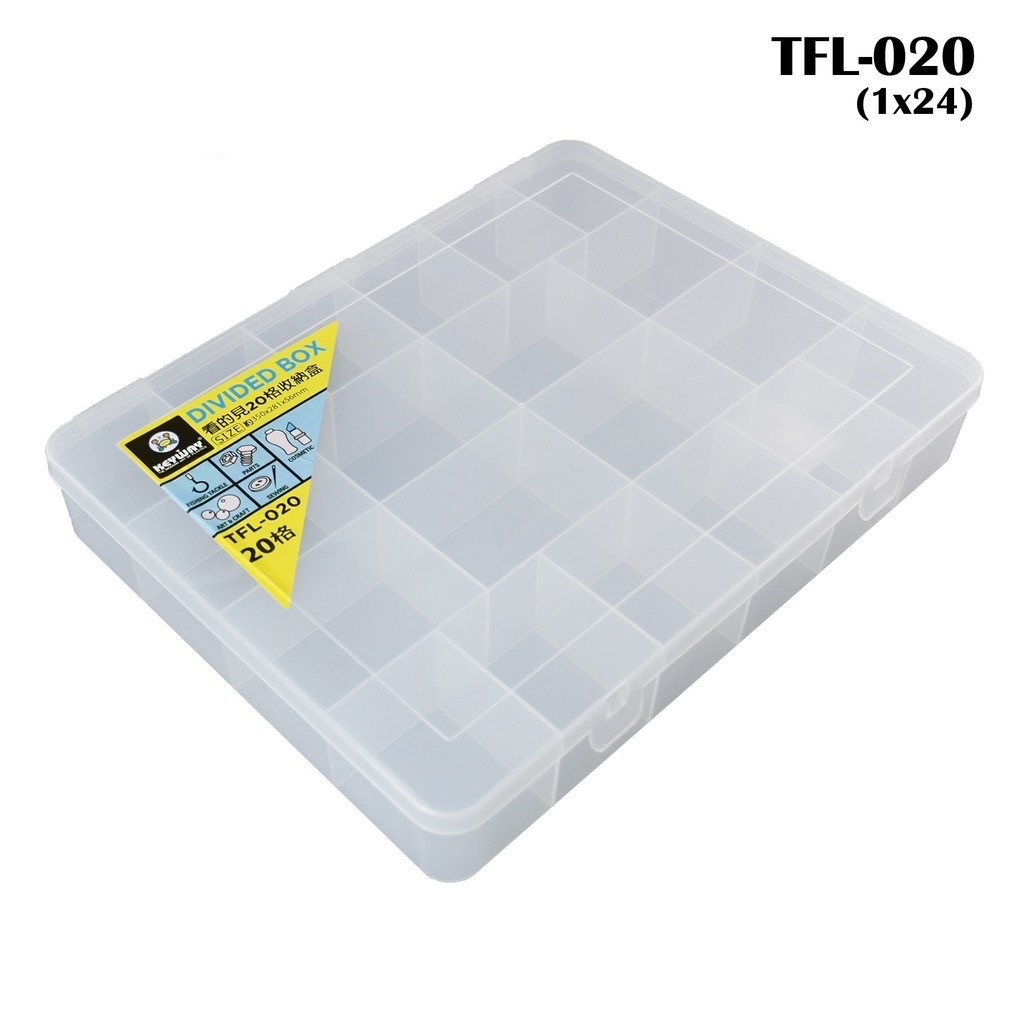 Keyway Multipurpose Box With 20 Compartments Size 28.1 x 35 x 5.6 cm ...