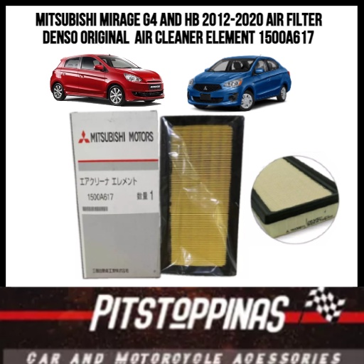 Mitsubishi Mirage G4 and HB 2012-2020 Air Filter Denso Original Air ...