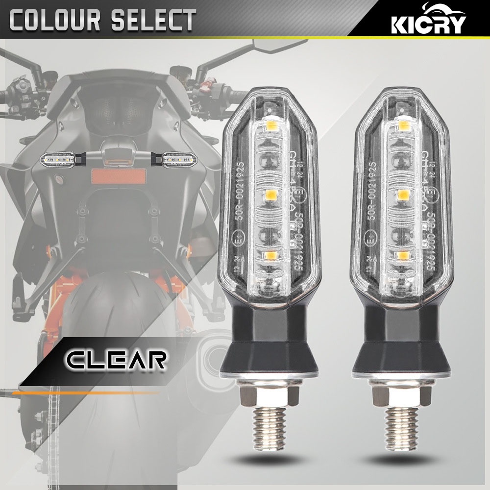 KICRY Motorcycle Original Turn Signal Lights Mini Driving Light for CBR ...