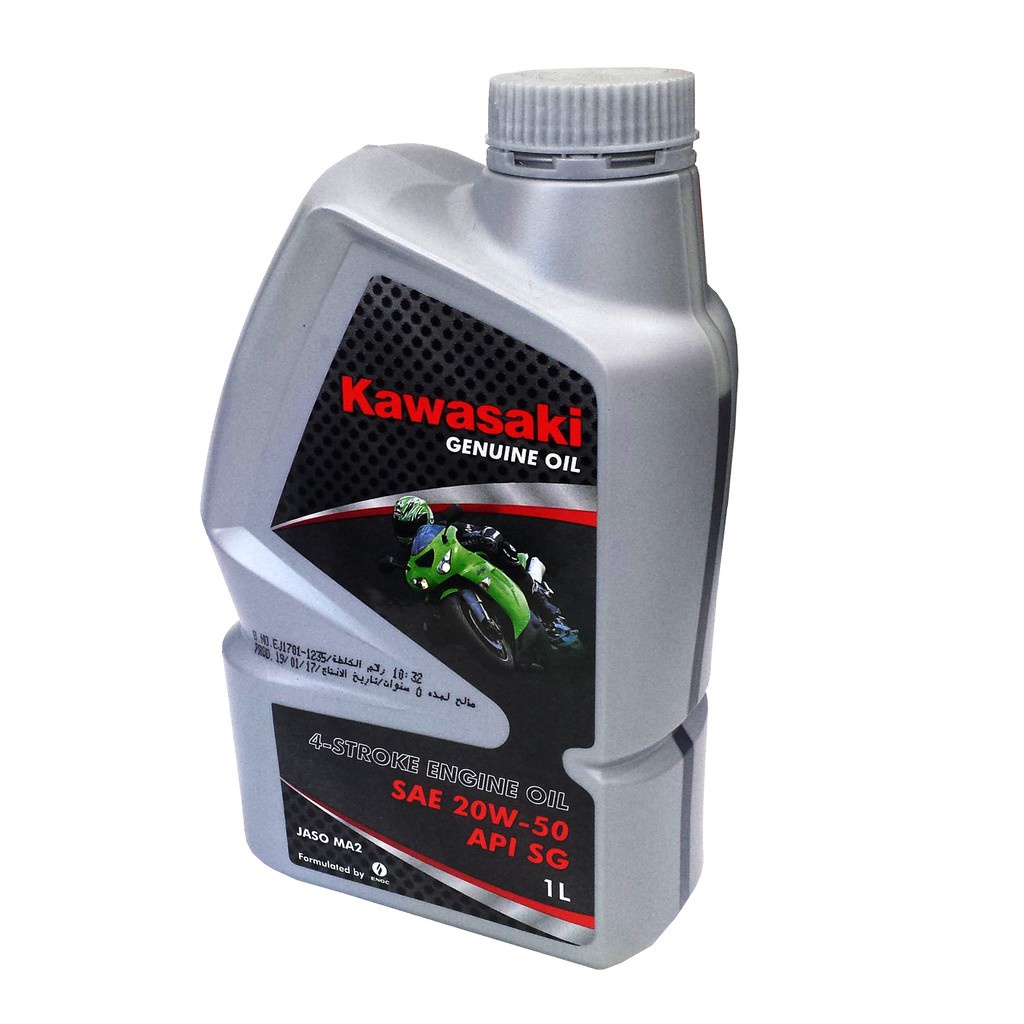 Wholesale Kawasaki Oil Motorcycle Genuine Oil 4 STROKE ENGINE OIL SAE 20W 50 API SG | Shopee ...