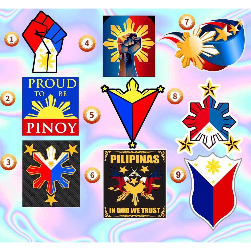 Pinoy Inspired Sticker Waterproof Fadeproof | Shopee Philippines