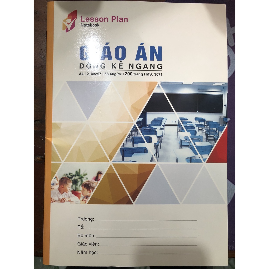 Set of 10 A4 Lesson Plan Books 200 Pages Hai Tien (Horizontal) | Shopee ...