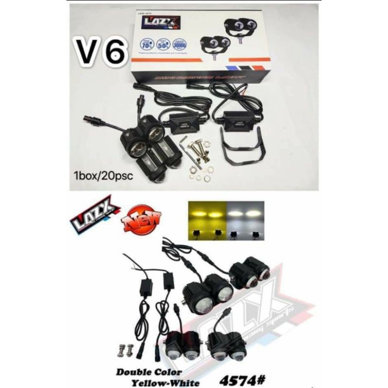 Mini Driving Light V6 (Version 6 by LAZX) | Shopee Philippines