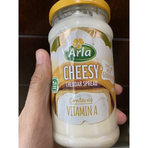 Arla Cheesy Cheddar Spread 240g | Shopee Philippines