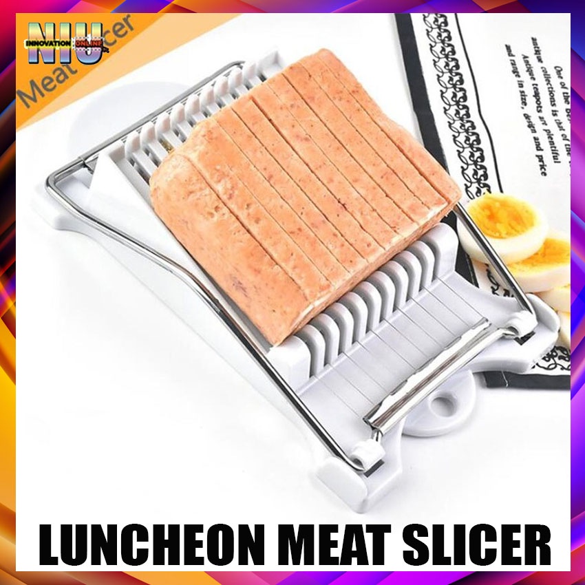 Stainless Steel Luncheon Meat Boiled Egg Fruit Slicer Soft Food Cheese ...