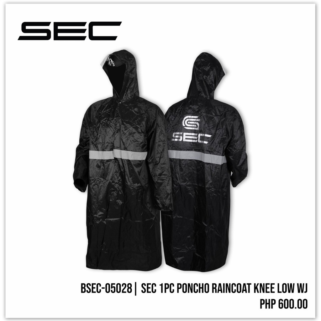 SEC /A2M Raincoat unisex reflectorized / galvanized kapote makapal ...