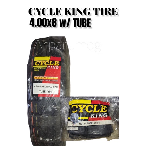 CYCLE KING TIRE 400X8 WITH TUBE | Shopee Philippines