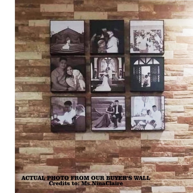 2D PHOTO WALL DECOR MODERN WALL ART (3PCS / 6PCS) | Shopee Philippines