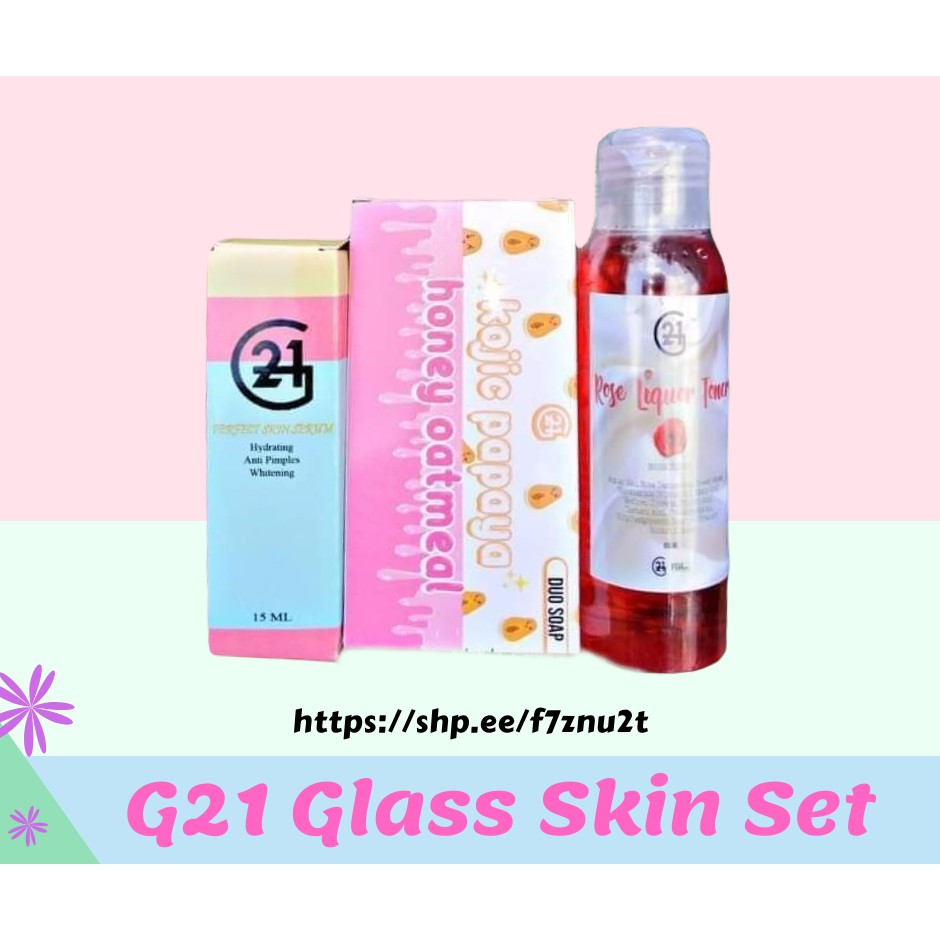 G21 Glass Skin Set Achieve Korean Glass Skin | Shopee Philippines
