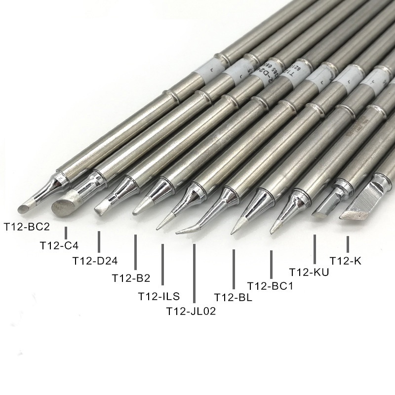 t12 soldering tip T12 KU,B,JL02,K,ILS soldering iron tips for soldering ...
