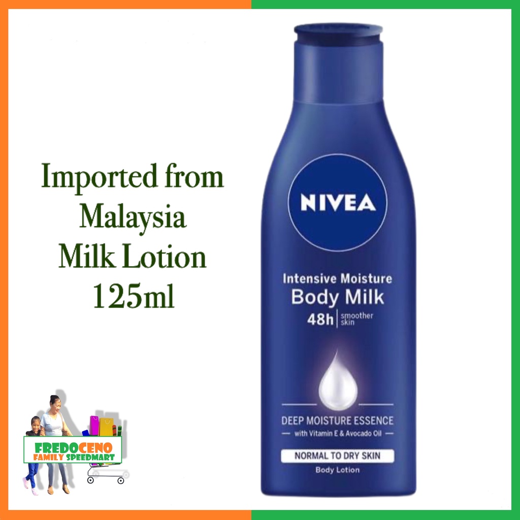 Nivea Milk Body Lotion 48h Intensive Moisture Care 125ml (imported from ...
