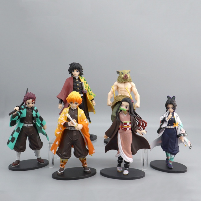 Demon Slayer Doll Ornaments Boxed Nezuko Tanjirou My Wife Zenitsu ...