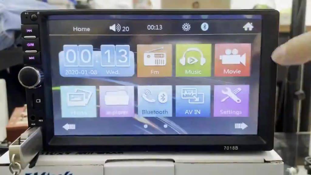 GEARELEC 2 Din Car Stereo With Bluetooth Car RadioTouch Screen Monitor ...