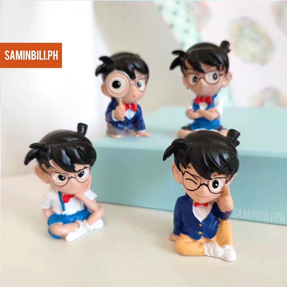 Detective Conan Anime Collectible Home Display Figurine Craft Art Resin ...